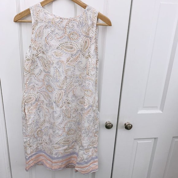 Rachel Ashwell | Dresses | Rachel Ashwell Paisley Print Linen Dress ...